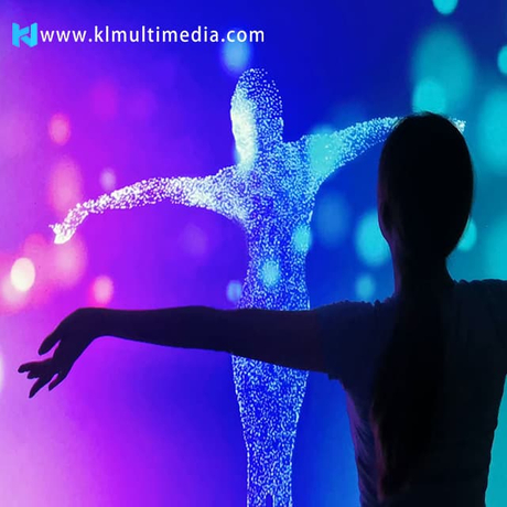 Interactive Shadow Art - KINECT interactive wall