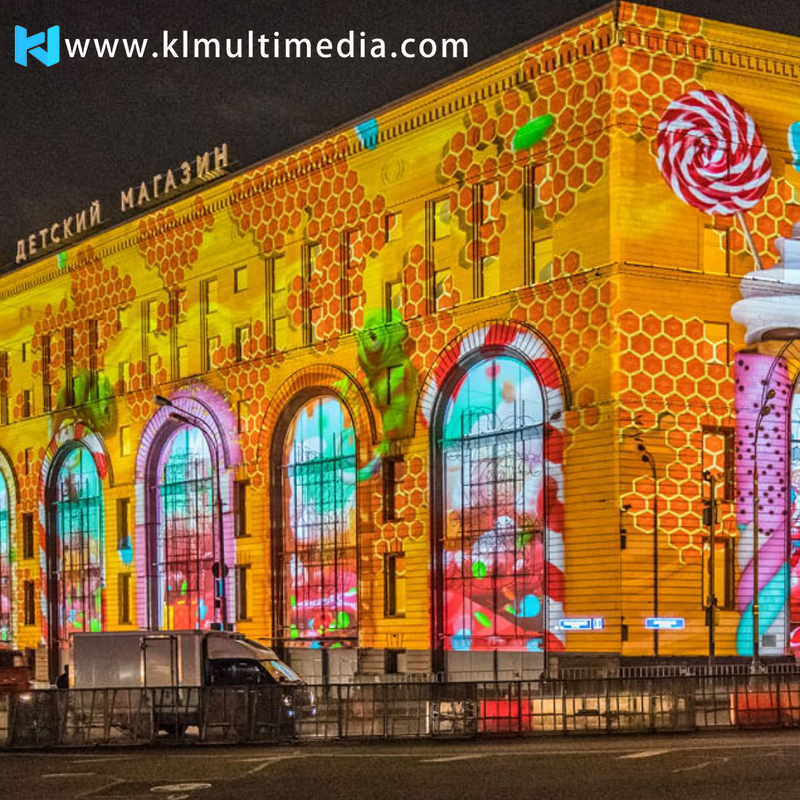 Projection Video Mapping - Various Types of Projector Mapping