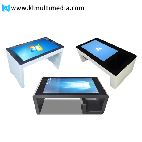 Interactive Touch Screen Tables for Displays and Games