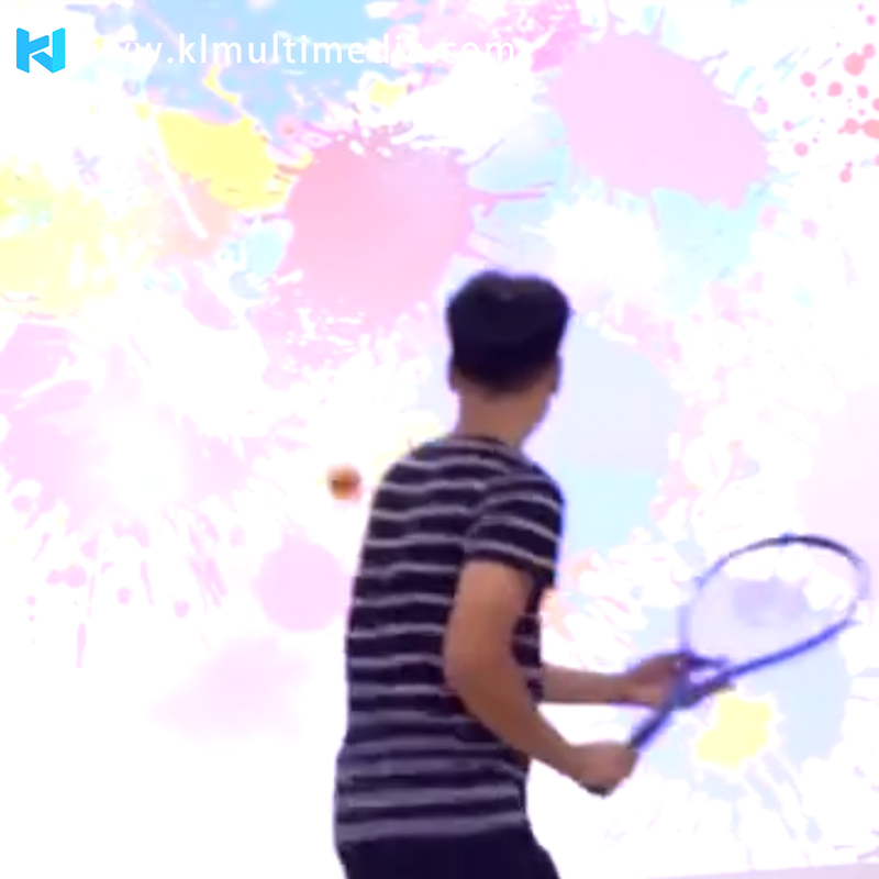 Interactive Tennis Wall - AR Projector Virtual Ball Games