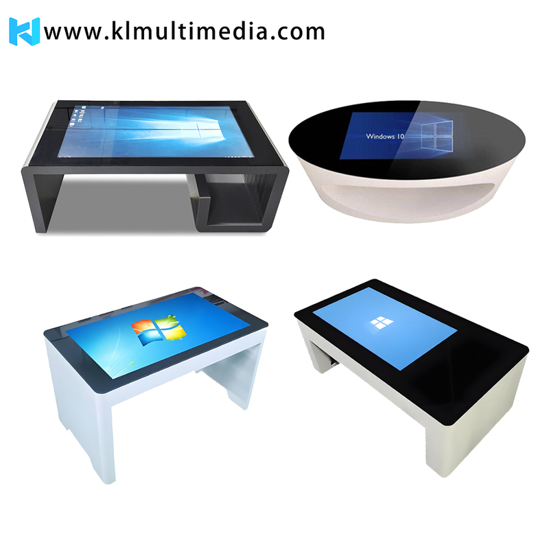 Interactive Touch Screen Tables for Displays and Games