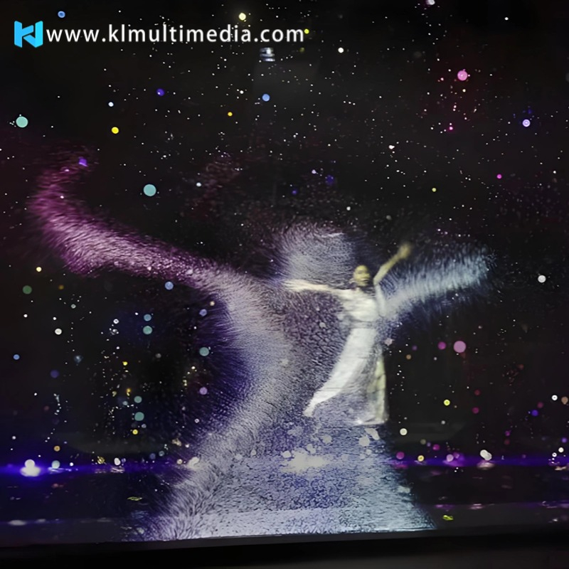 Interactive Kinect Wall software and art installation