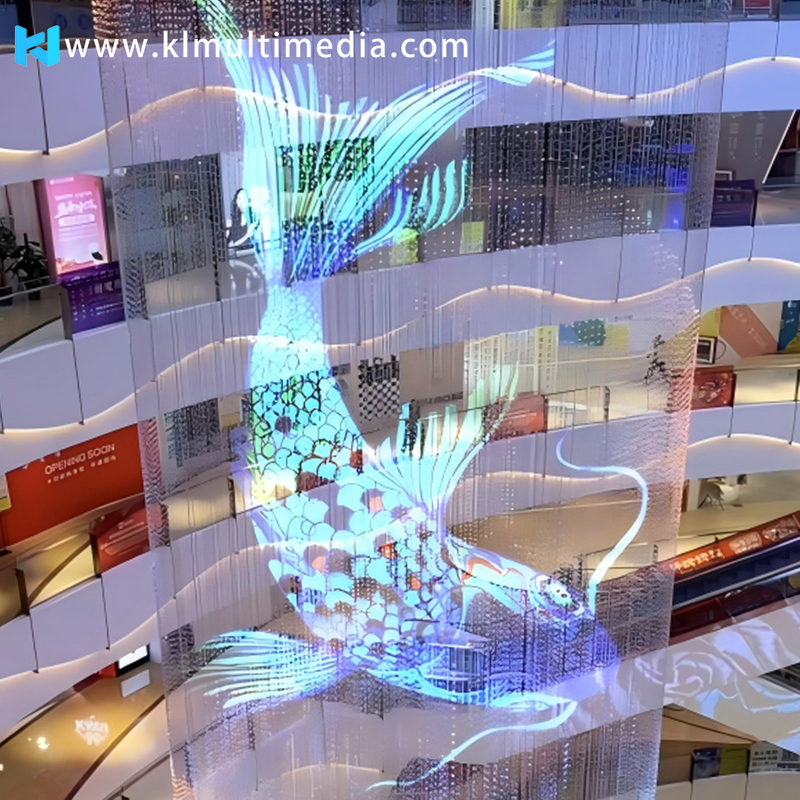 Digital Building Materials - New LED Lighting Wall Displays